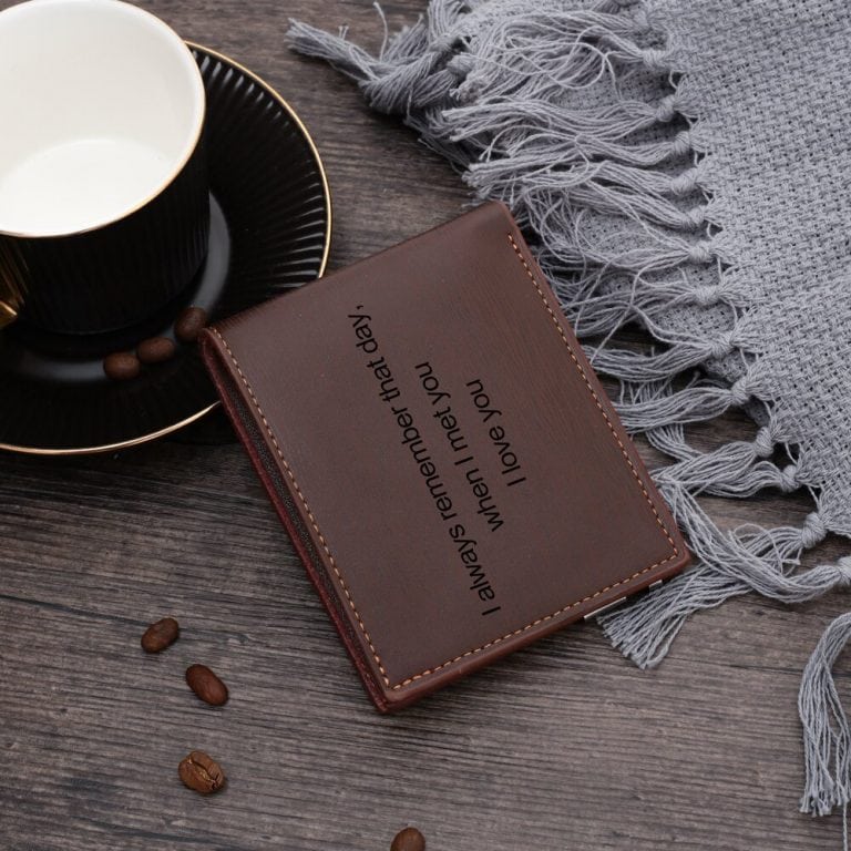 Custom Photo Engraved Bifold Wallet | Your Jewellery Shop NZ